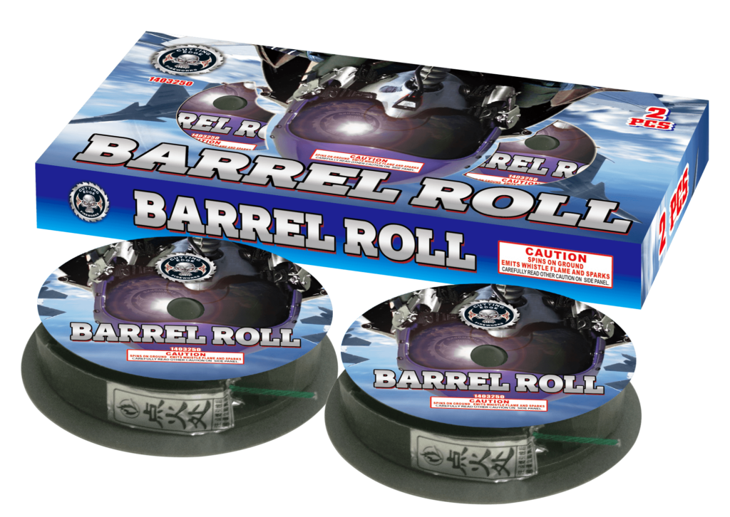 Barrel Roll – Cutting Edge Fireworks